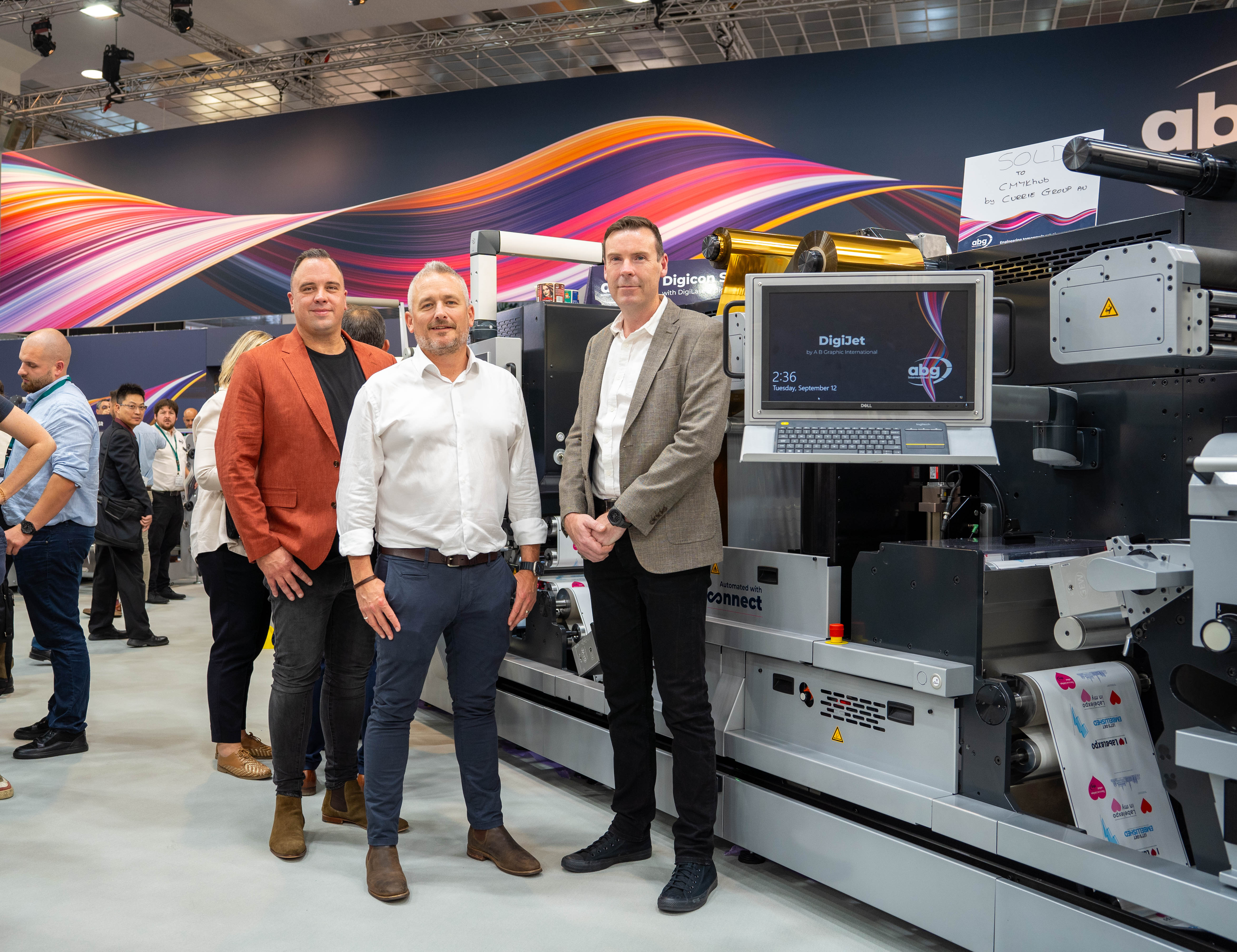 CMYKhub invests in ABG at Labelexpo | Labels & Labeling